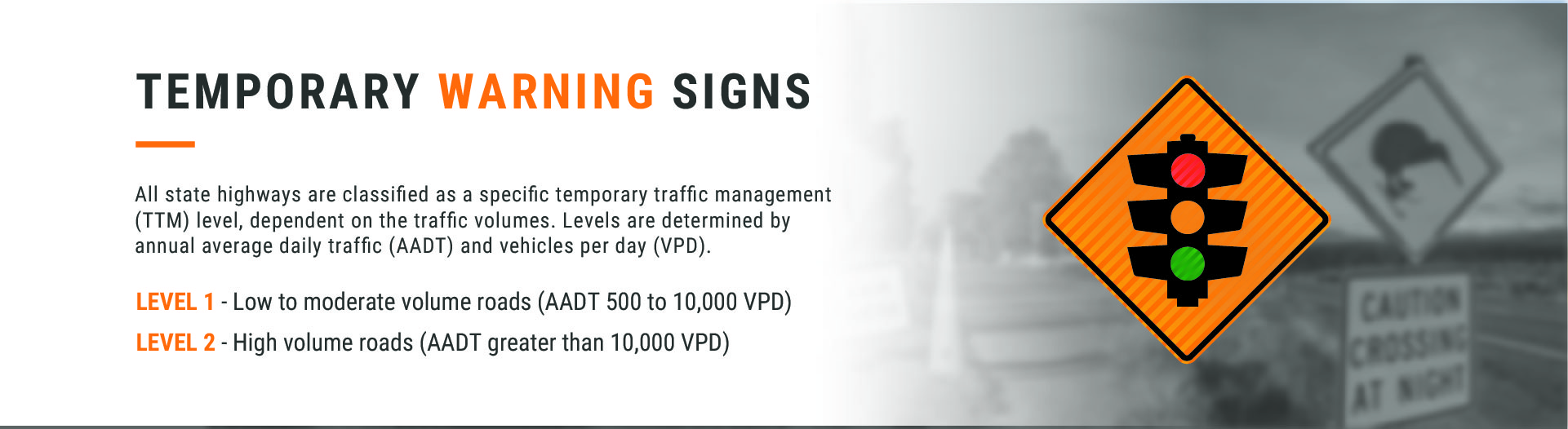 (TW - L1) - Temporary Warning Signs - Level 1 - Signs - Road Signs ...